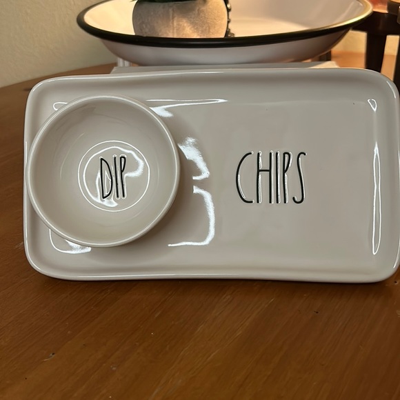 Rae Dunn | Kitchen | Rae Dunn Dip And Chips Platter | Poshmark